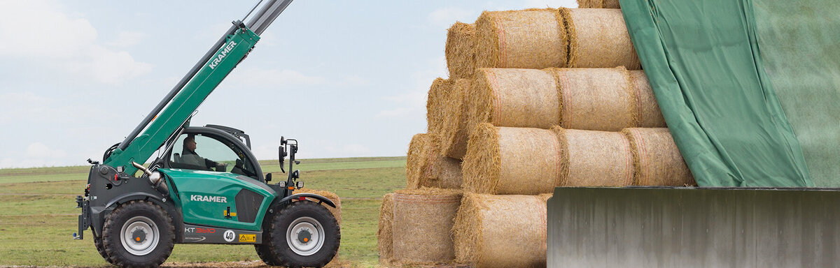 Two new telehandler models by Kramer - Wacker Neuson Group